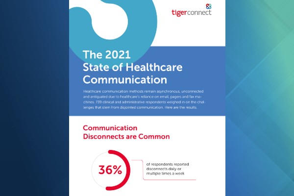 2021 Healthcare Communication Survey | Infographic | TigerConnect