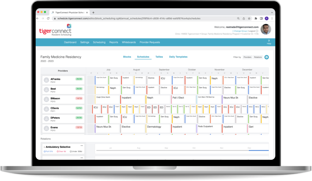 Physician Scheduling Software for Healthcare & Hospitals | TigerConnect