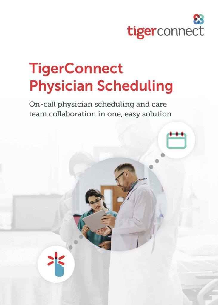 TigerConnect Physician Scheduling | Guide | TigerConnect