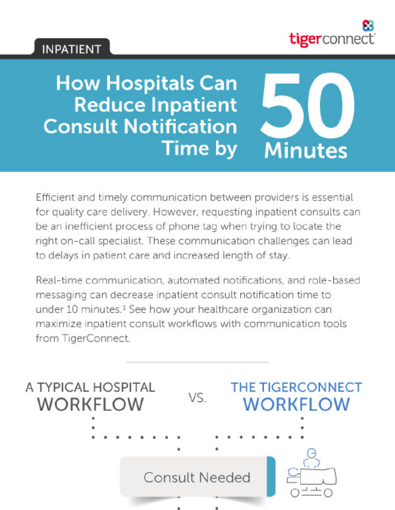 Inpatient Workflow Solutions | TigerConnect