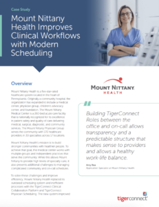 Physician Scheduling Software for Healthcare & Hospitals | TigerConnect