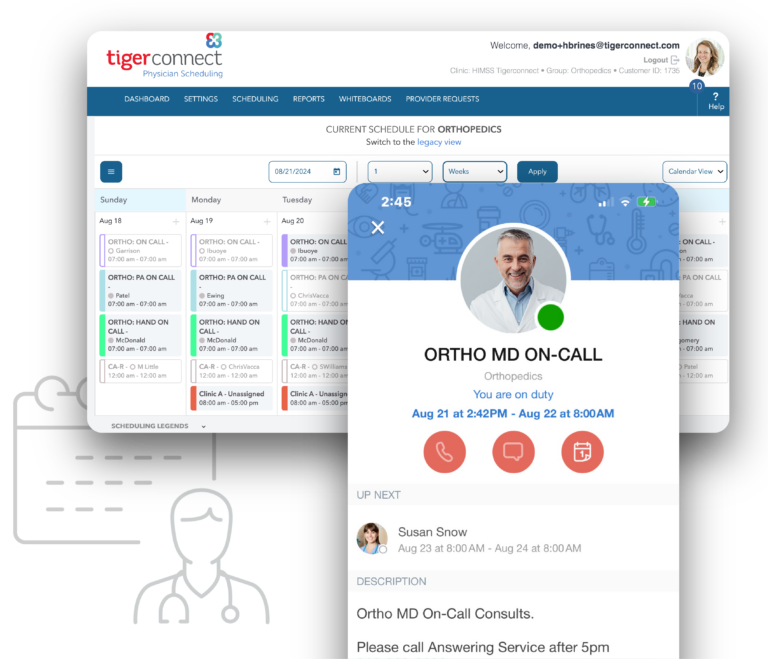 Physician Scheduling Software for Healthcare | TigerConnect