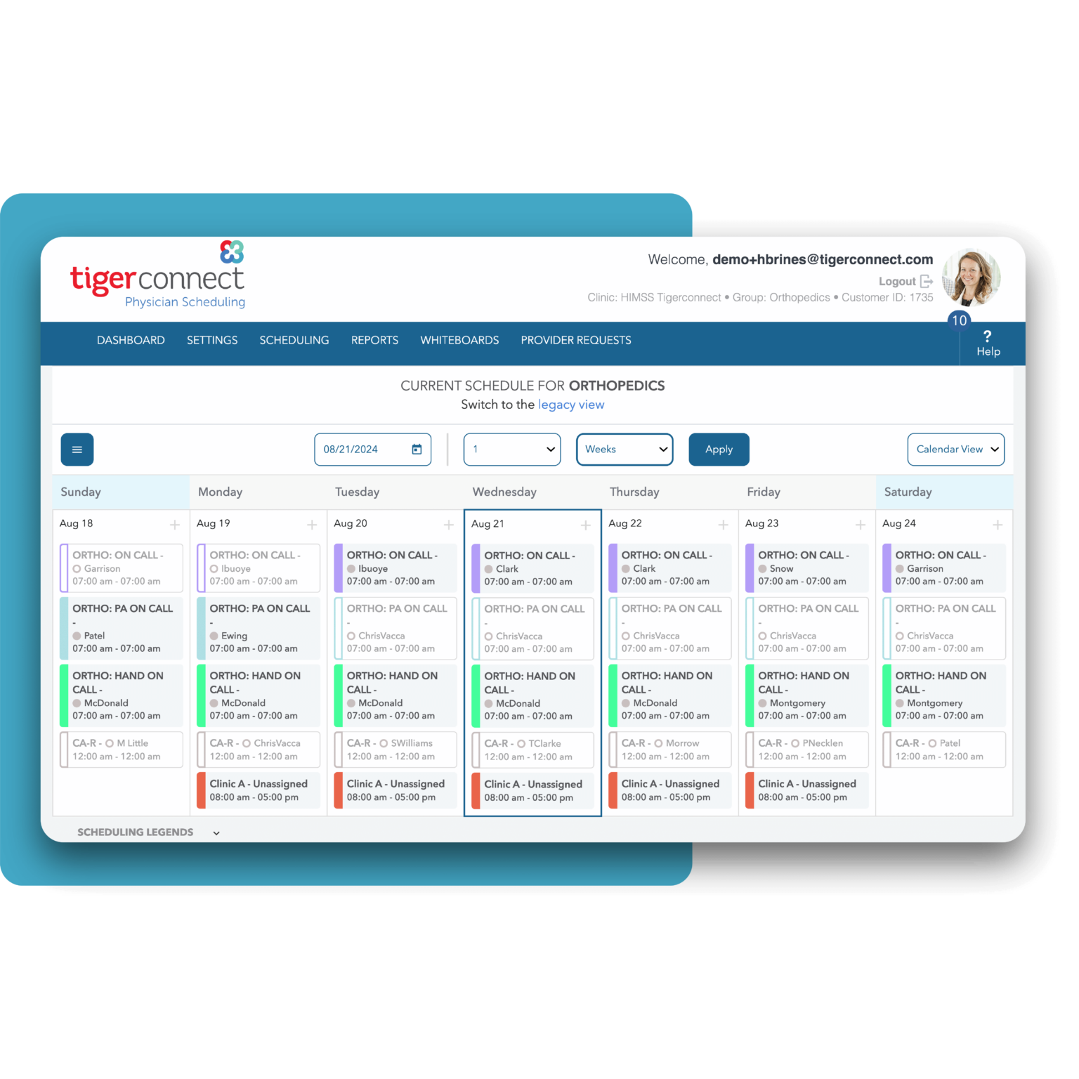 Physician Scheduling Software for Healthcare