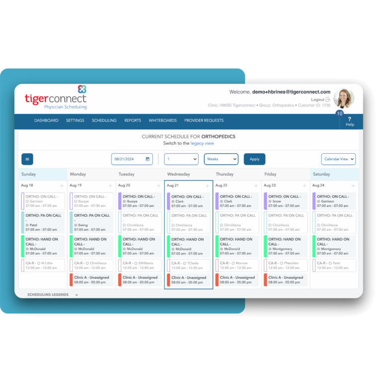 Physician Scheduling Software for Healthcare | TigerConnect