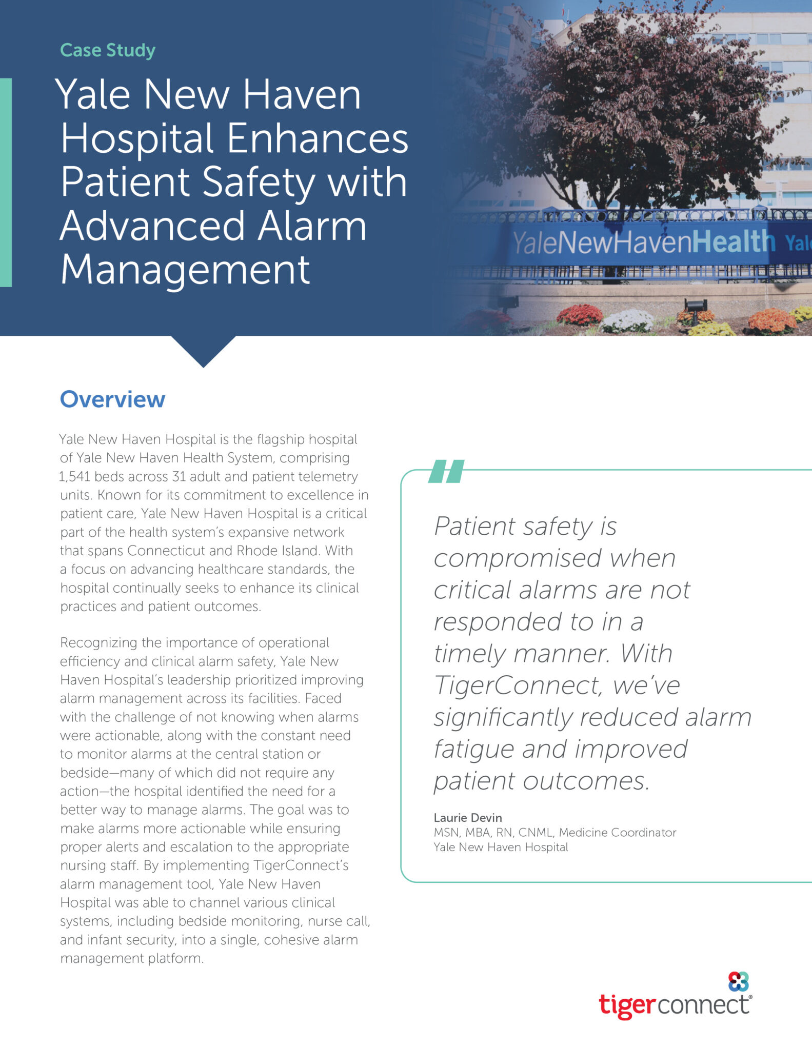 Yale New Haven Hospital | Case Study | TigerConnect