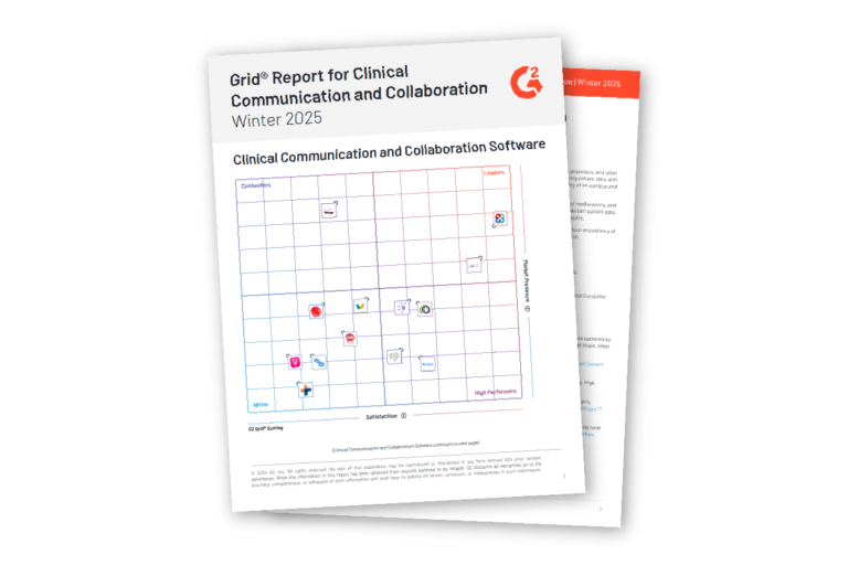 TigerConnect Leads G2 Winter 2025 Rankings | Blog | TigerConnect