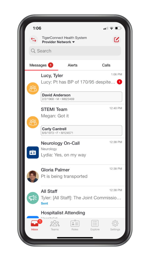 #1 Healthcare Collaboration Platform | TigerConnect