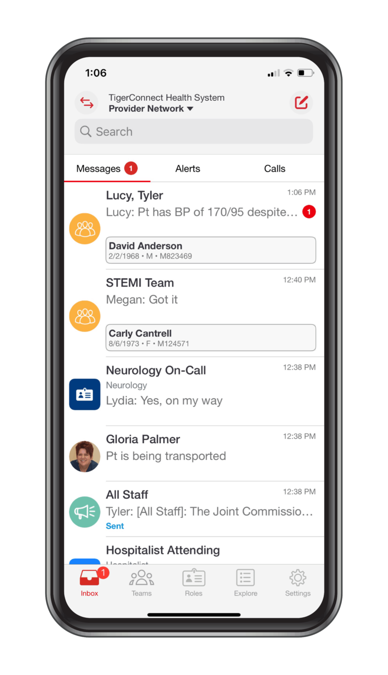 #1 Healthcare Collaboration Platform | TigerConnect